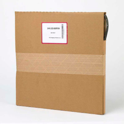 Pac Strapping Punched Steel Strapping Coil w/Self Dispensing Box, 3/4"W ...