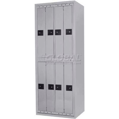 Penco® 8 Door Hanging Garment Locker W/Knob Lock,30-19/32"Wx21-7/16 ...