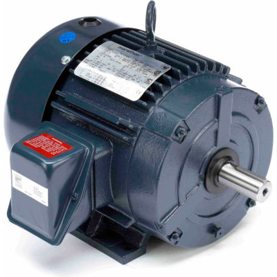 Marathon General Purpose Three Phase TEFC Motor, 3 HP, 1762 RPM, 230 ...