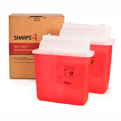 Sharps Assure Two - 5 Quart Sharps Retrieval Program