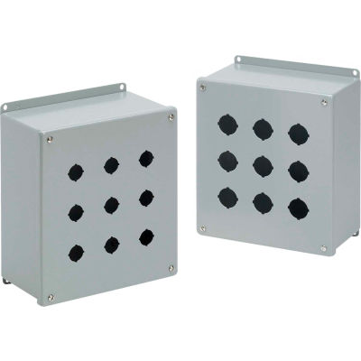 Hoffman E1PBX, Push Button Encl, Extra Deep, 1Pb X 30.5Mm | B1455300 ...