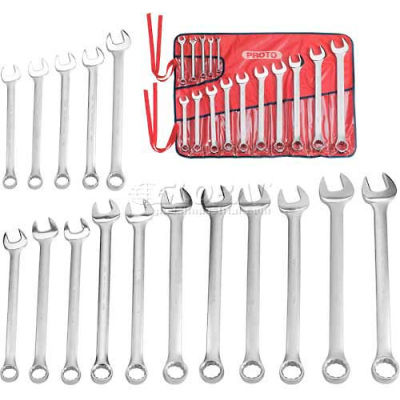 Proto J1200-90ASD 31 Piece Satin Combination ASD Wrench Set - 12 Point