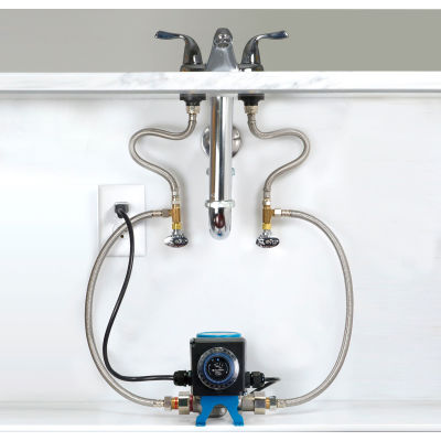 AquaMotion Under Sink Recirculation System for Hot Water Tank with Timer