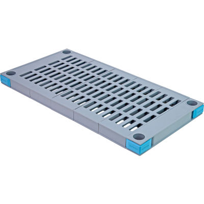Millenia™ Shelf 72"W X 24"D, 1000 Lbs. Cap, Removable Open Grid Mat ...