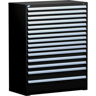 Rousseau Metal Heavy Duty Modular Drawer Cabinet 15 Drawer Full Height ...