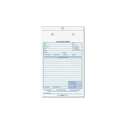 Rediform® Job Work Order Book, 2-Part, Carbonless, 5-1/2" x 8-1/2", 50 ...