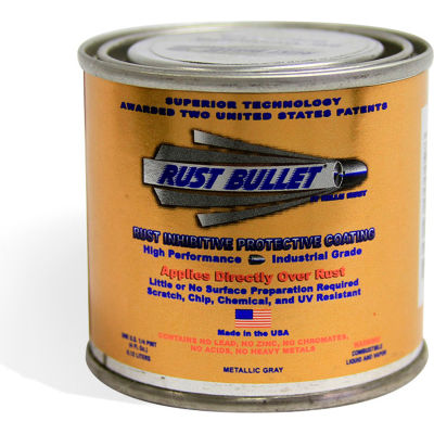 Rust Bullet Industrial Formula Rust Inhibitive Coating 1/4 Pint Can ...