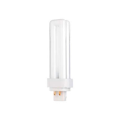 Sylvania 20672 CF18DD/E/835 18w W/ G24Q-2 Base, 3500K, 4-pin CFL Bulb ...