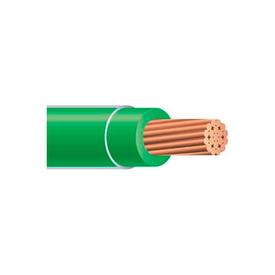 Southwire 20492512 THHN 8 Gauge Building Wire, Stranded Type, Green ...