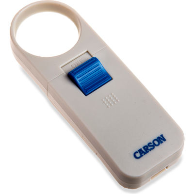 Carson Illuminated Hand-Held Aspheric Magnifier, 1.5", 7x LED Lighted ...