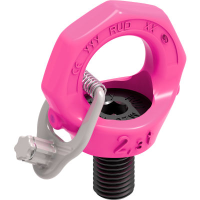 RUD Star point Hoist Ring, 360 Pivot, 220 lb. Load Capacity