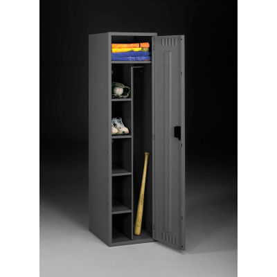 Tennsco® 1-Tier 1 Door Combination Locker, 24"W x 21"D x 72"H, Medium ...