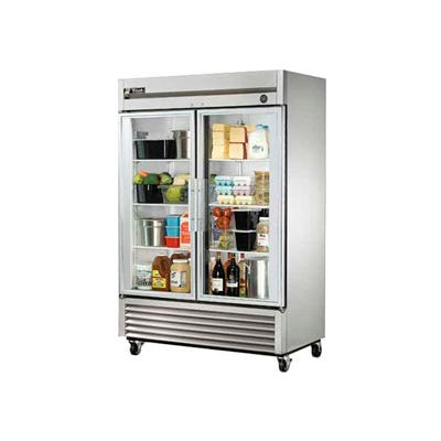 True® T-49G-HC-FGD01 Reach In Refrigerator 49 Cu. Ft. Stainless Steel