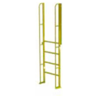 5 Step 90° Incline Ladder - 24"W Perforated - UCL9005246