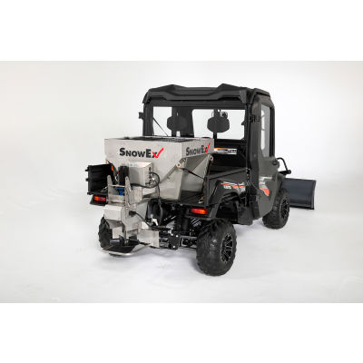 SnowEx Helixx Hopper .35 Cubic Yard Spreader, Stainless Steel