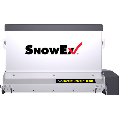 SnowEx Drop Spreader 6.0 Cubic Feet, Stainless Steel