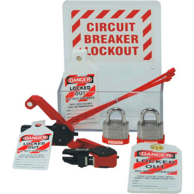 Locking & Lockout Devices | Safety-Lockout Kits | Accuform KST421 ...