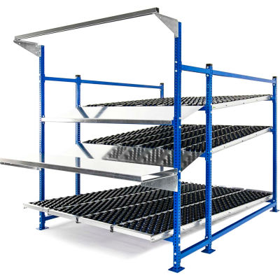 UNEX FCW99SW72963 Flow Cell Gravity Rack Workstation 72"W x 96"D x 84"H