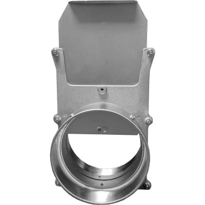 US Duct Clamp Together Manual Blast Gate, 6" Diameter, Galvanized