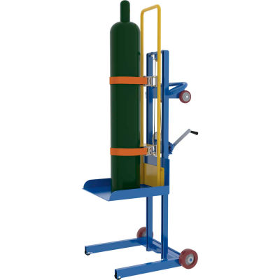 Mechanical Hand Winch Gas Cylinder Lifter - 500 Lb. Capacity | B2396097 ...