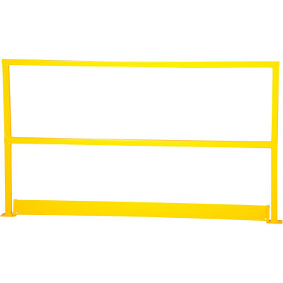 Square Steel Guard Rail With Toeboard 41-5/8"H X 74-1/2"L