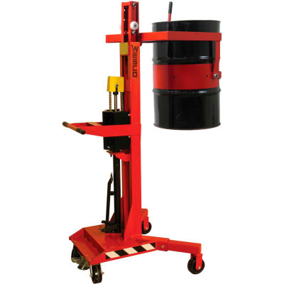 Drum & Barrel | Lift Trucks | Wesco® Manual Drum Lift & Tilter 240128 ...