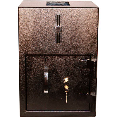 Wilson Safe Rotary Hopper Drop Safe, 14"W x 17"D x 21"H, Dual Key Lock ...