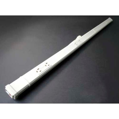 Wiremold NM20-C4 Plugmold, 120V, 15A, 48"L, 4 Outlets