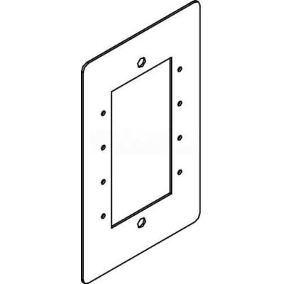 Wiremold RFB119-MAAP Floor Box Rfb9 And Rfb11 Single Gang Device Plate ...