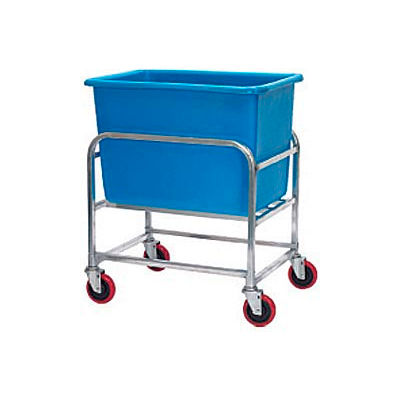Winholt Aluminum Bulk Mover 6 Bushel 30-6-A/BL with Blue Tub, 33"L x 24 ...