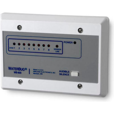 WaterBug® WB800 Supervised 8 Zone Water Detection System | B508517 ...