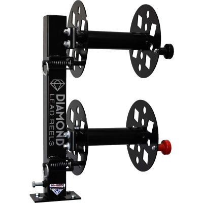Diamond Lead Reels™ Welding Cable Lead Reel Swivel Base Double