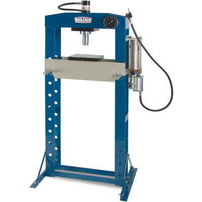 Baileigh Industrial 20 Ton Air/Hand Operated H-Frame Press, 7-1/2 ...