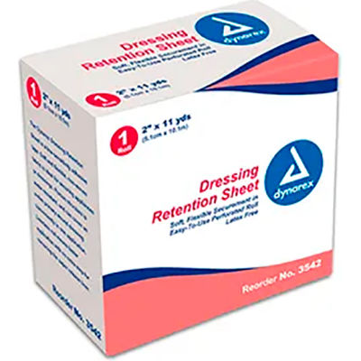 Dynarex Dressing Retention Sheet, 2"W x 11 yards, 5 Pcs