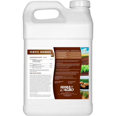 HUMA GRO® Fertil Humustm Fertilizer For Humus Rich Soil, 275 Gallon