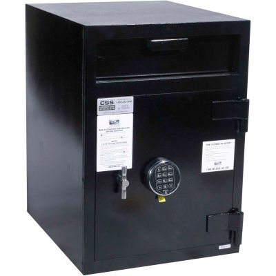 Cennox Mail Box Drop Safe MB2720ICHS2SG40 19"W x 22"D x 27"H Electronic ...