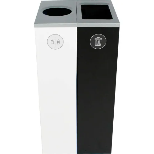 Busch Systems Spectrum Double Cube Slim - Cans & Bottles/Waste, 20 ...