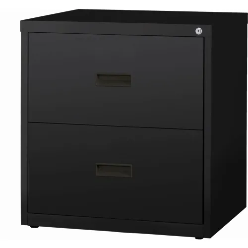 Hirsh Industries® HL1000 Series® 30"W 2 Drawer Lateral File Cabinet, Black