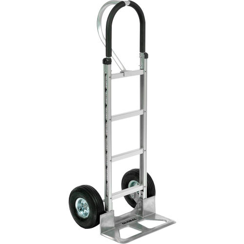 Global Industrial™ Aluminum Hand Truck - Loop Handle - Pneumatic Wheels
