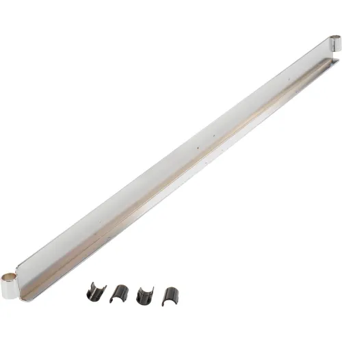 Nexel® BR60C Chrome Bin Rail 60"W
