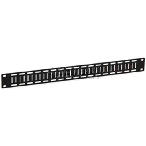 Kendall Howard™ 1U Flat Cable Lacing Panel