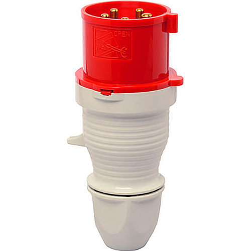 Walther Electric 210, Male Plug, 16/20A, 5P, 400Vac, 6 Hr, IP44, With ...