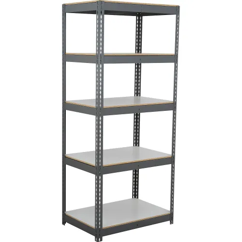 Global Industrial 5 Shelf, Heavy Duty Boltless Shelving Starter, 48 ...