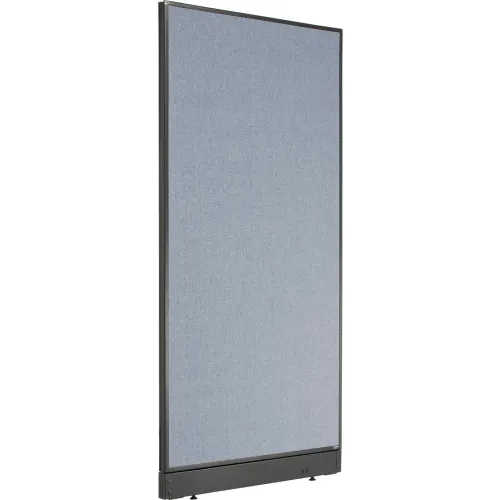 Interion® Office Partition Panel with Pass-Thru Cable, 36-1/4"W x 100"H ...