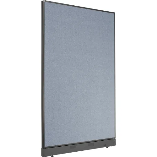 Interion® Non-Electric Office Partition Panel with Raceway, 48-1/4"W x ...