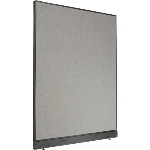 Interion® Non-Electric Office Partition Panel with Raceway, 60-1/4"W x ...