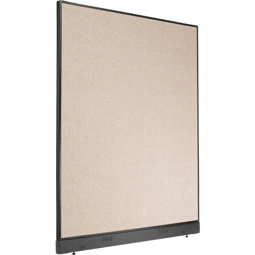 Interion® Non-Electric Office Partition Panel with Raceway, 60-1/4"W x ...