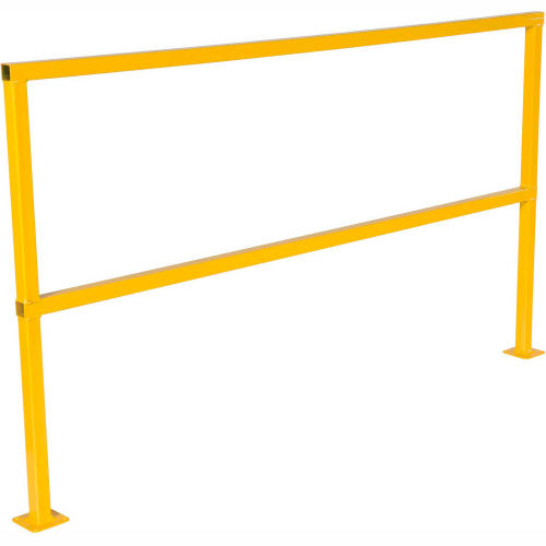 Square Steel Guard Rail 42"H X 72"L