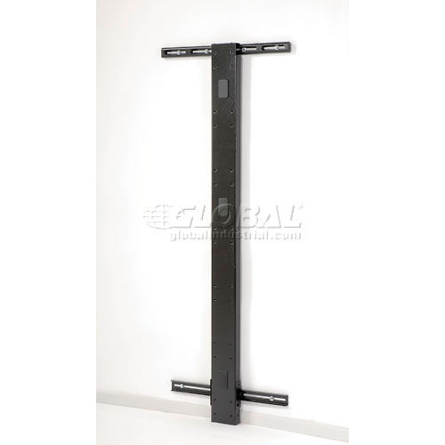 Global Industrial™ 72"H Wall Mount Post - Black
