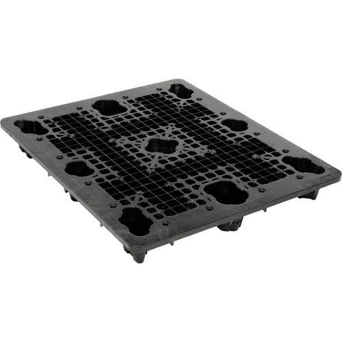 Global Industrial™ Rackable Nested Double Deck Pallet, Plastic,4-Way,48 ...